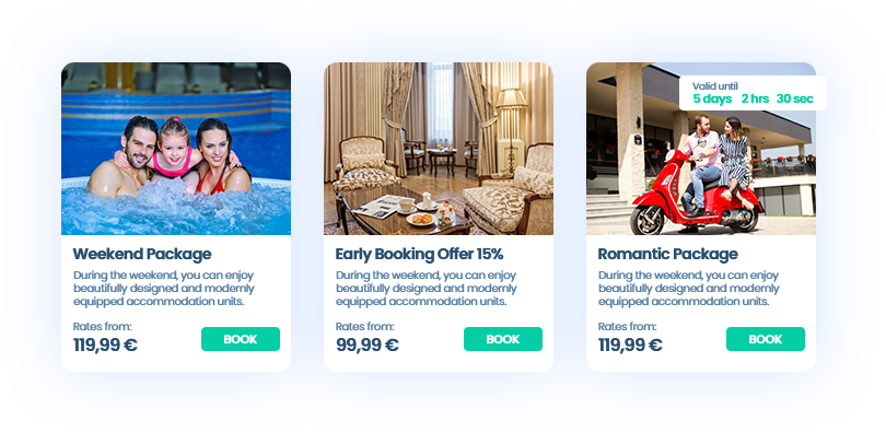 Hotel website design